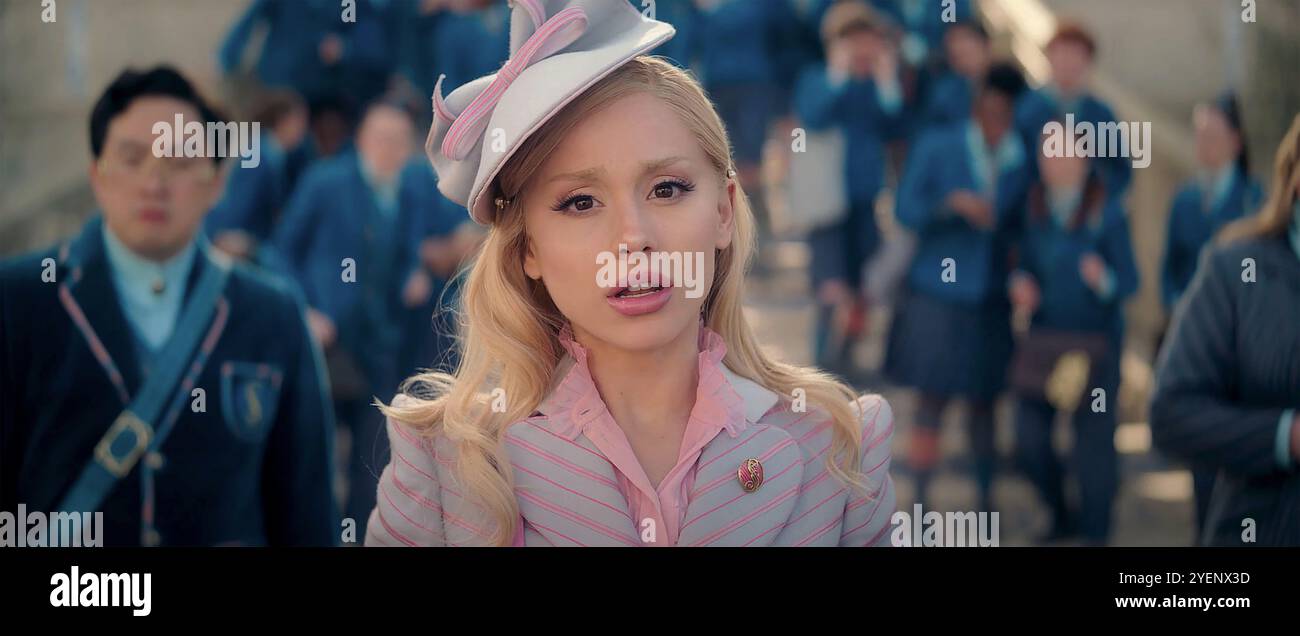 WICKED - FILM STILLS. 2024 . USA. Ariana Grande in Wicked - (c ...