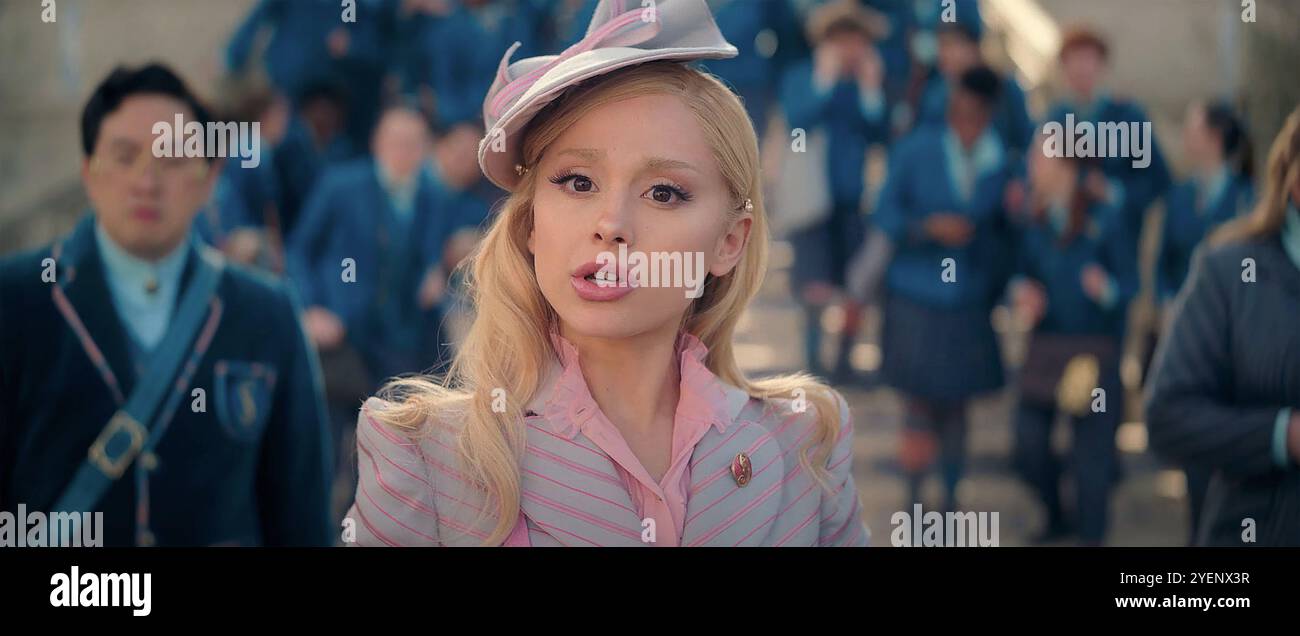 WICKED - FILM STILLS. 2024 . USA. Ariana Grande in Wicked - (c ...