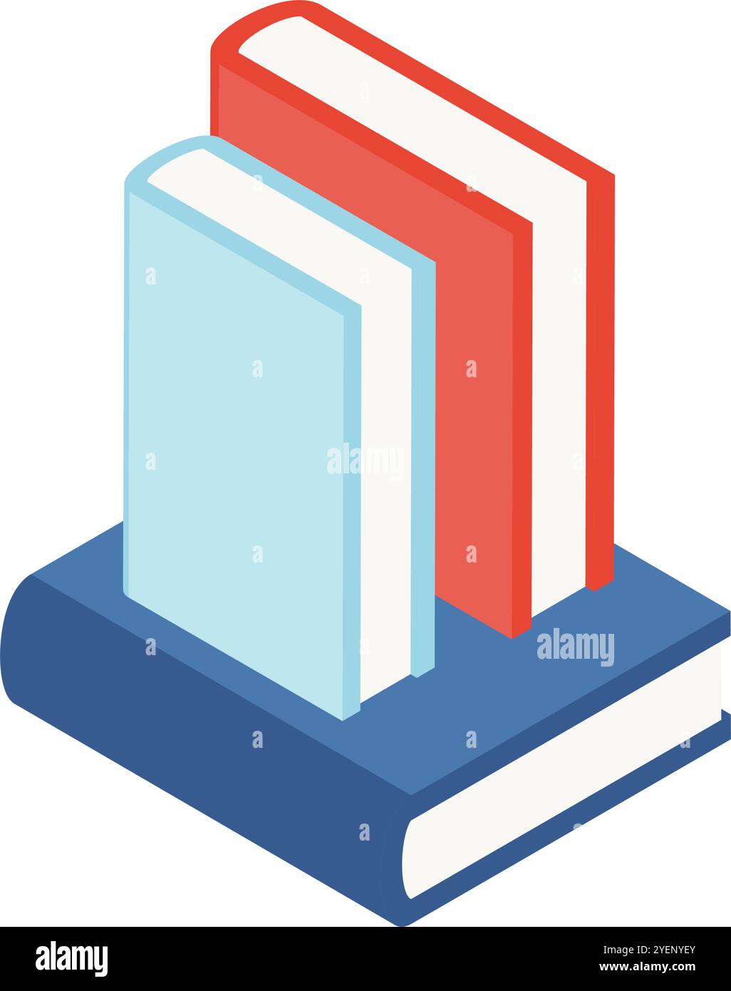 Book Stack Vector art Illustration Stock Vector Image & Art - Alamy