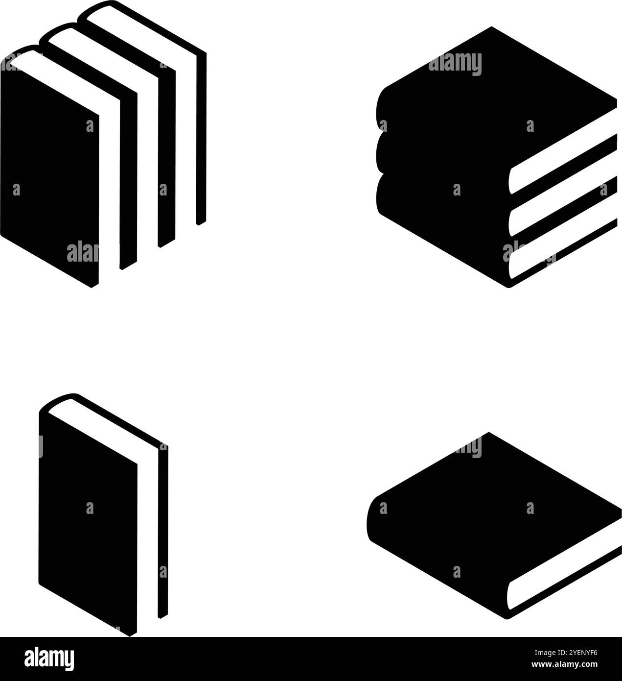 Book Stack Vector art Illustration Stock Vector Image & Art - Alamy