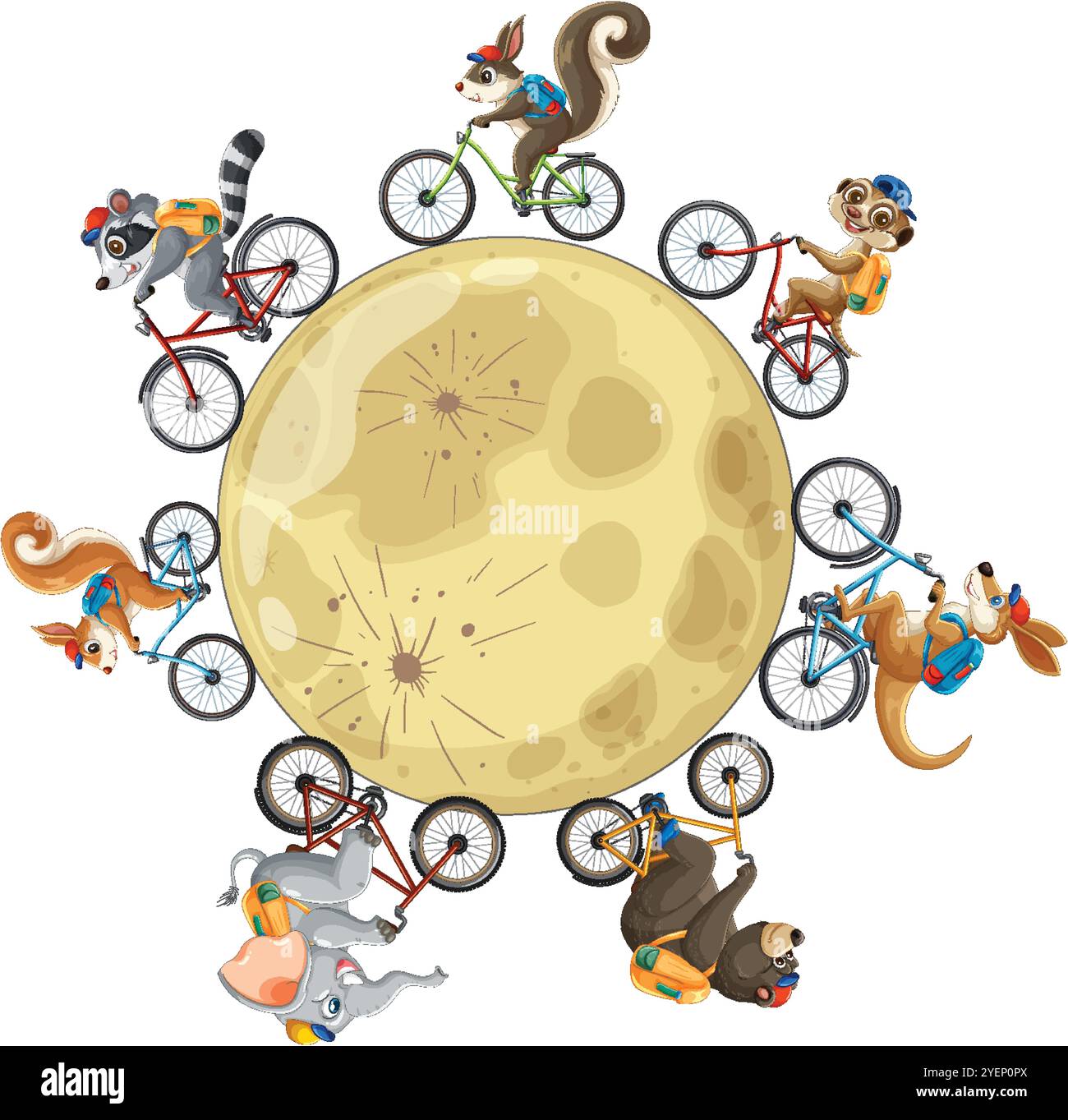 Moon riding Cut Out Stock Images & Pictures - Alamy