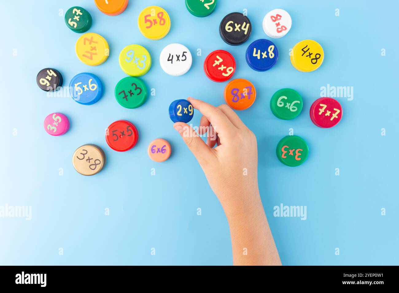 Learning numbers activities for kids hi-res stock photography and ...