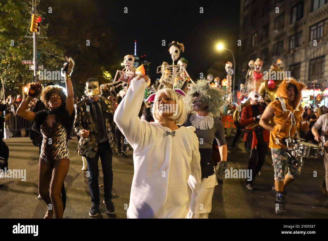 51st Annual Halloween Parade in lower Manhattan, New York, October 31 ...