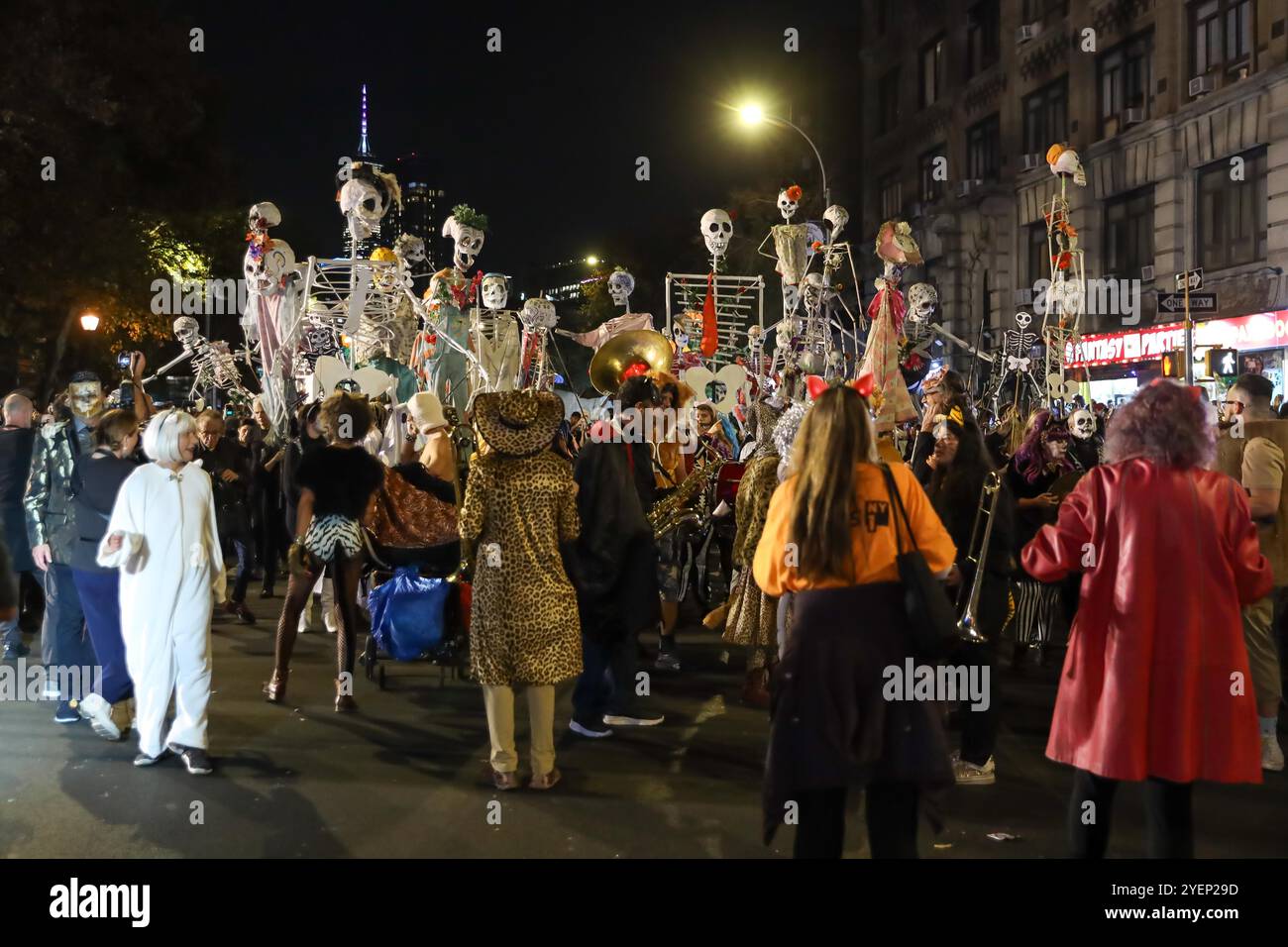 51st Annual Halloween Parade in lower Manhattan, New York, October 31 ...
