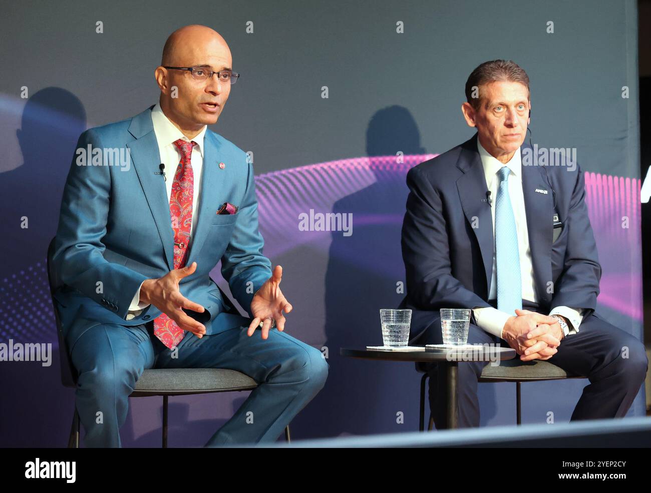 Tokyo, Japan. 1st Nov, 2024. Japan's computer giant Fujitsu chief ...