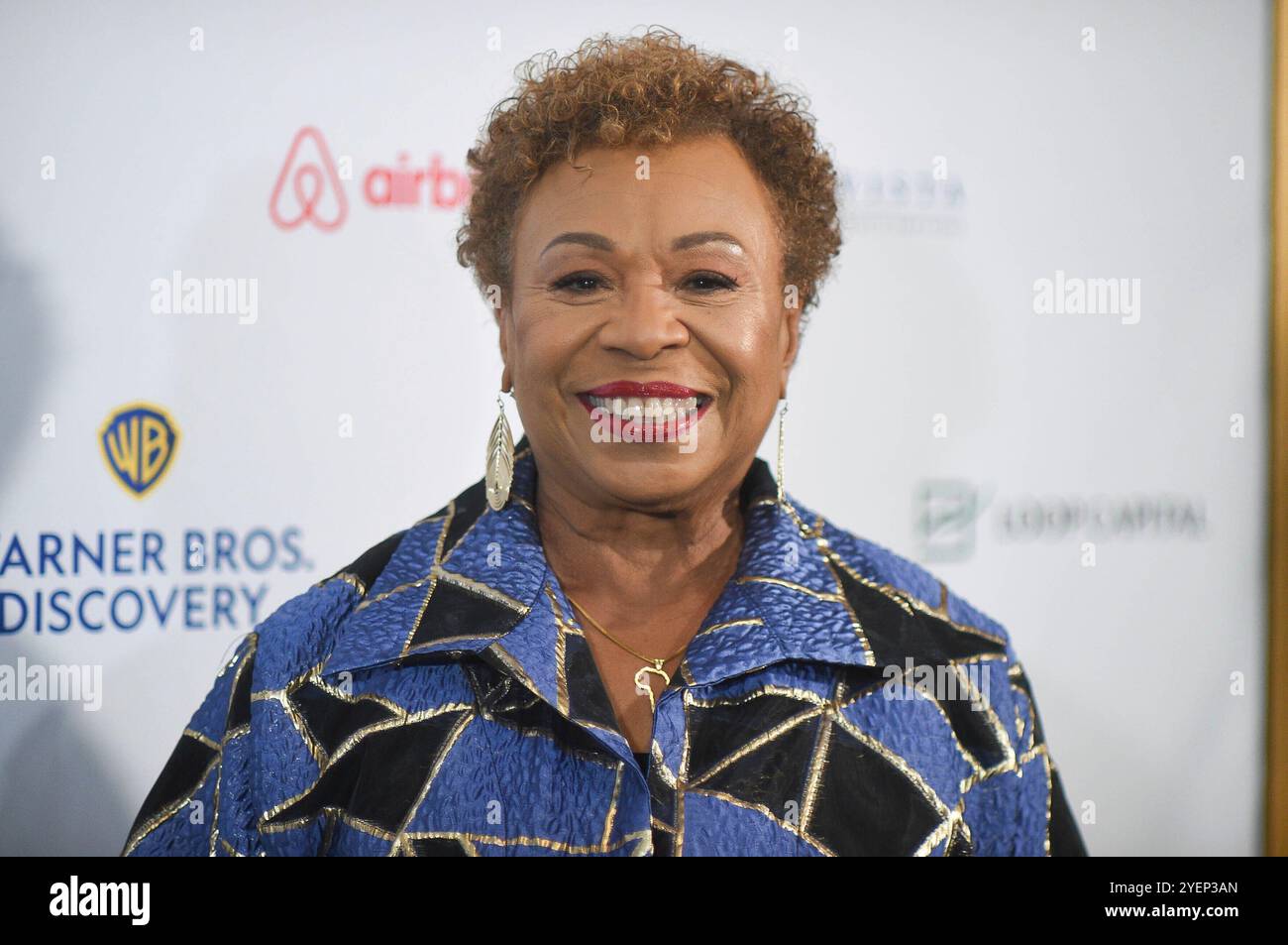 United States Representative Barbara Lee arrives at Al Sharpton's 70th ...