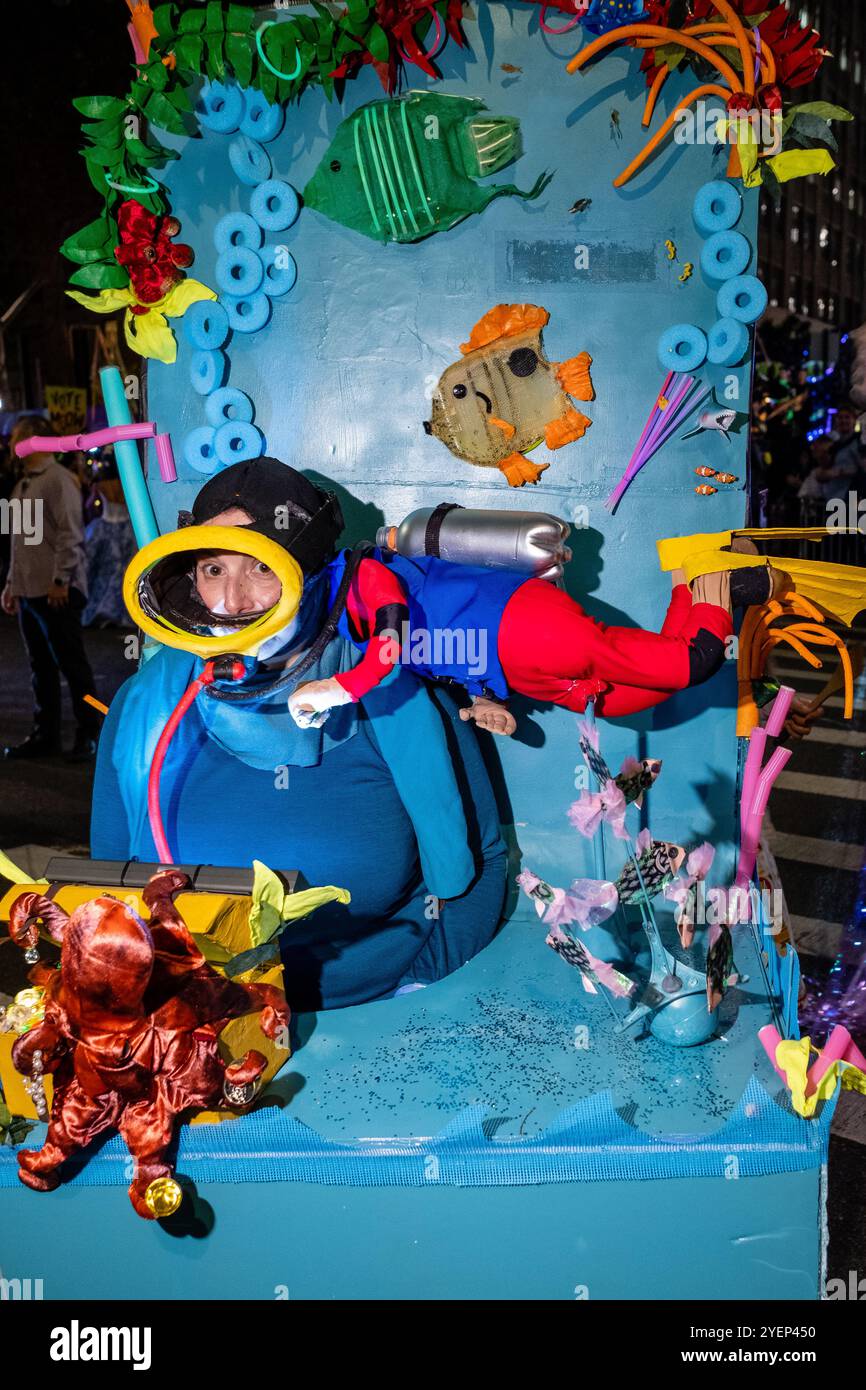 New York City, NY, USA. 31st Oct, 2025. The annual Greenwich Village ...