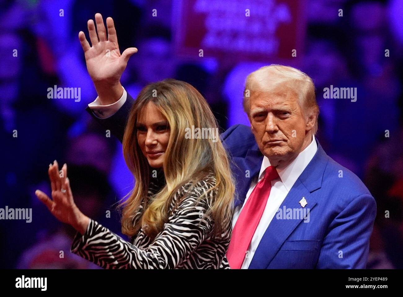 Republican presidential nominee former President Donald Trump and ...
