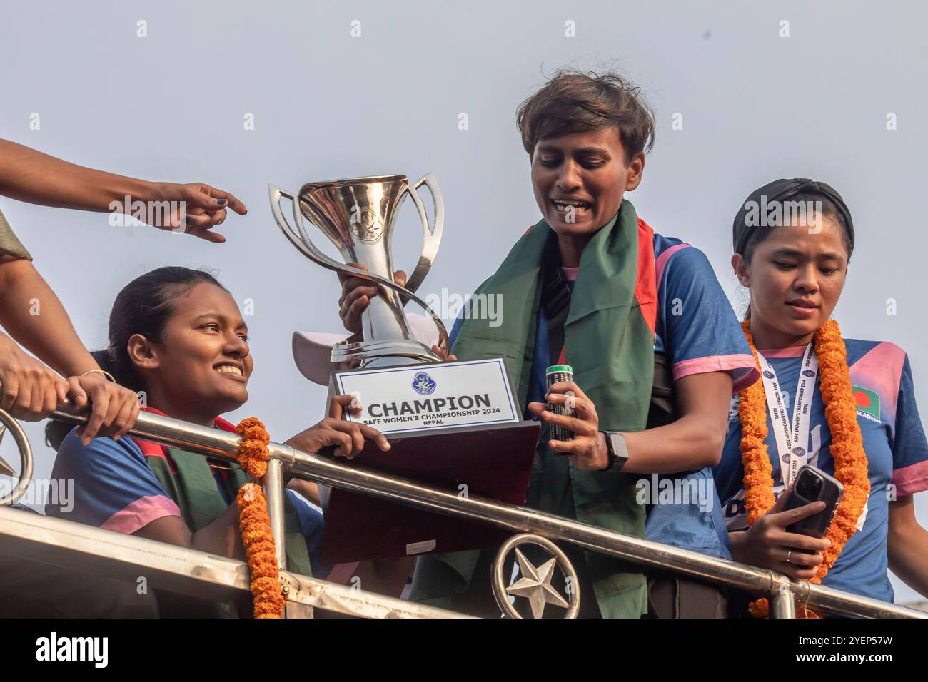 Dhaka, Bangladesh. 31st Oct, 2024. Bangladesh captain Sabina Khatun ...