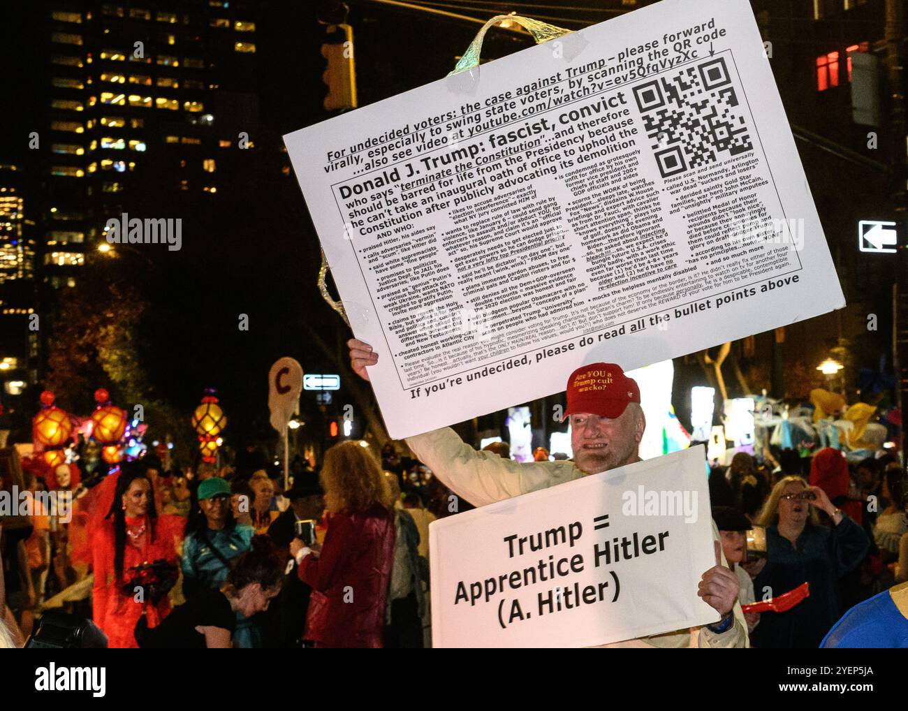 New york halloween parade hitler hi-res stock photography and images ...