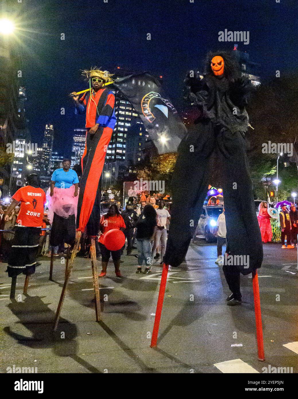 New York, USA. 31st Oct, 2024. 51st annual Halloween parade in ...
