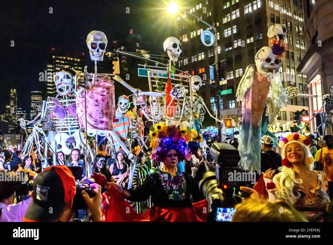 New York, USA. 31st Oct, 2024. 51st annual Halloween parade in ...