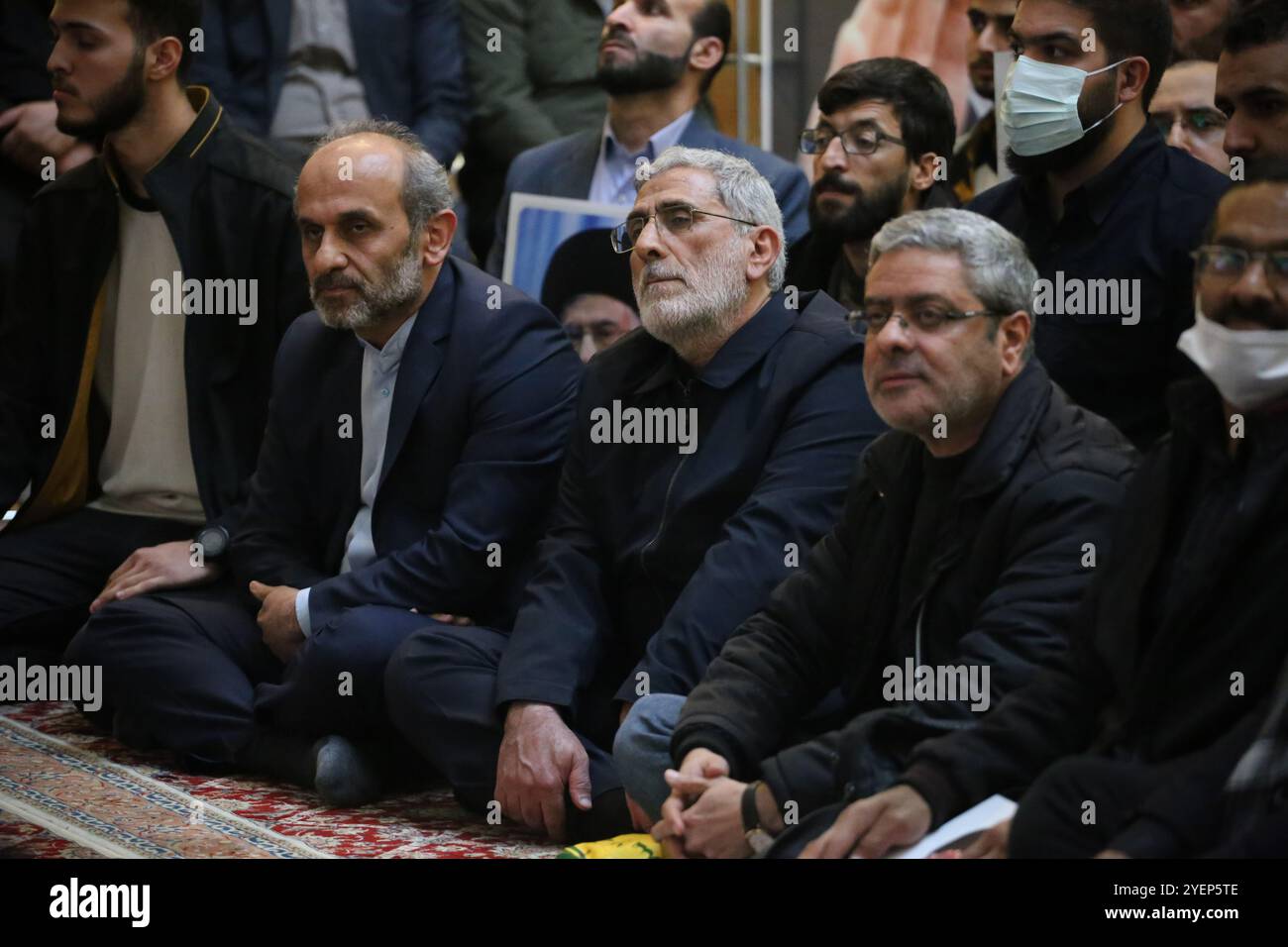 Tehran, Iran. 31st Oct, 2024. Iranian Brigadier General ESMAIL QAANI (C ...