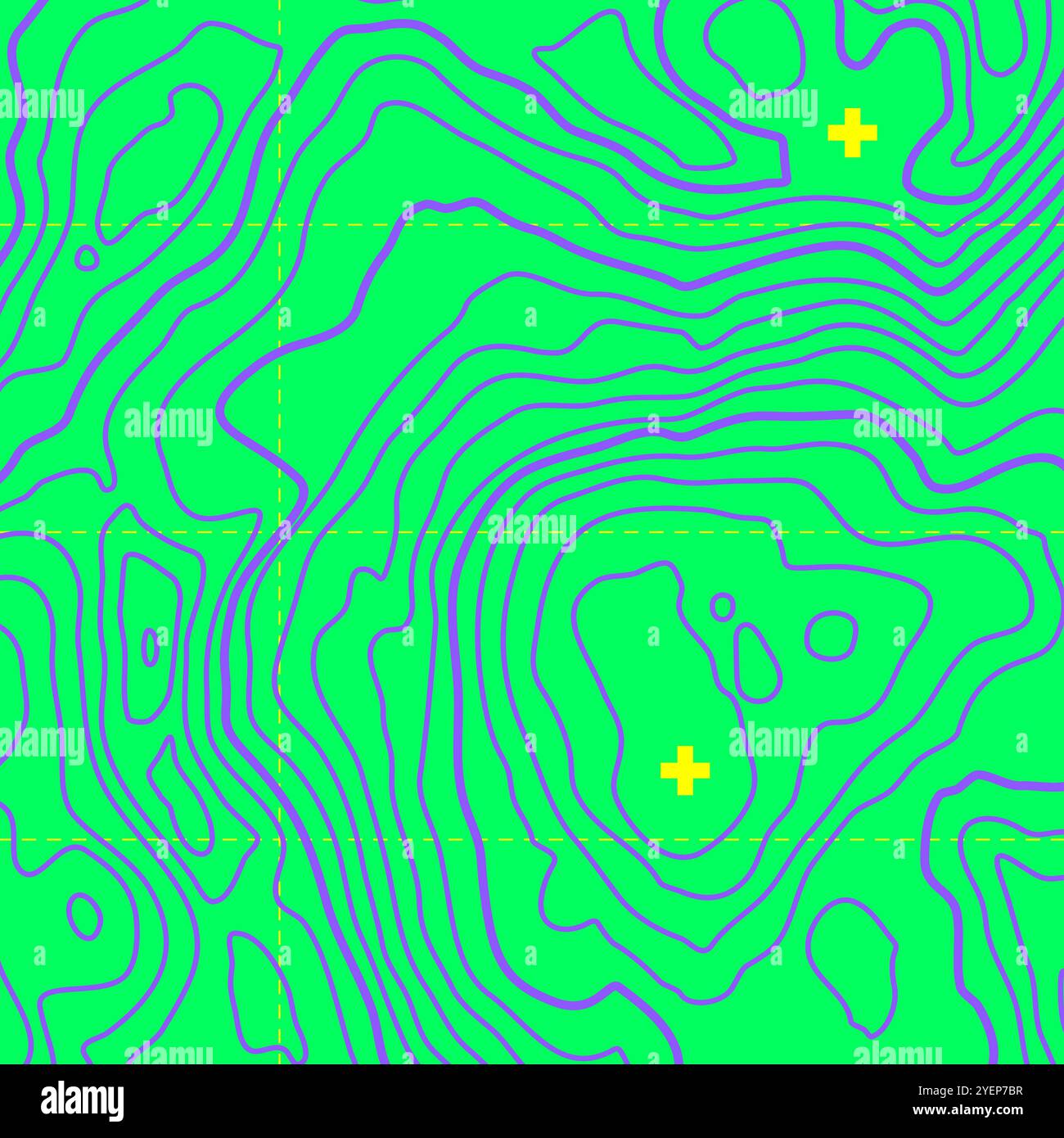 Swiss topographic map Stock Vector Images - Alamy