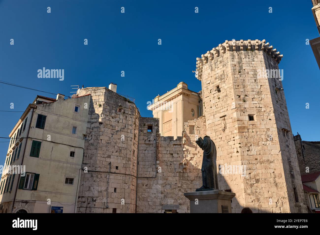 Fruit Square, located within the medieval section of Diocletian's ...