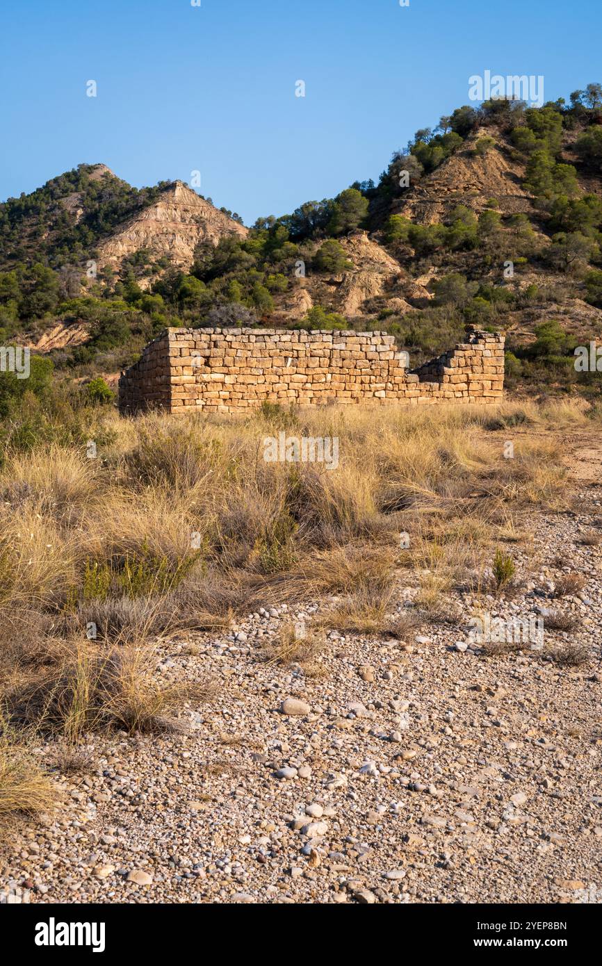 The Monegros Desert or Desierto de los Monegros is a semi-desert in ...