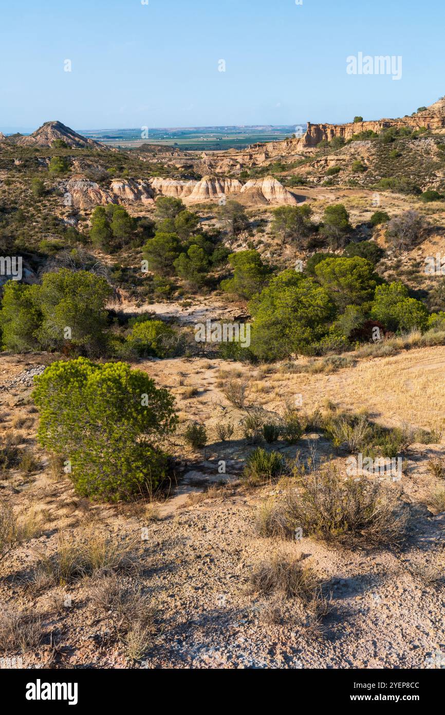 The Monegros Desert or Desierto de los Monegros is a semi-desert in ...