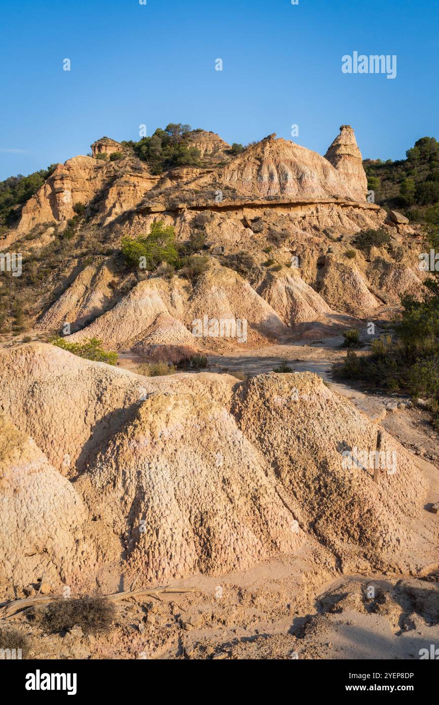 The Monegros Desert or Desierto de los Monegros is a semi-desert in ...