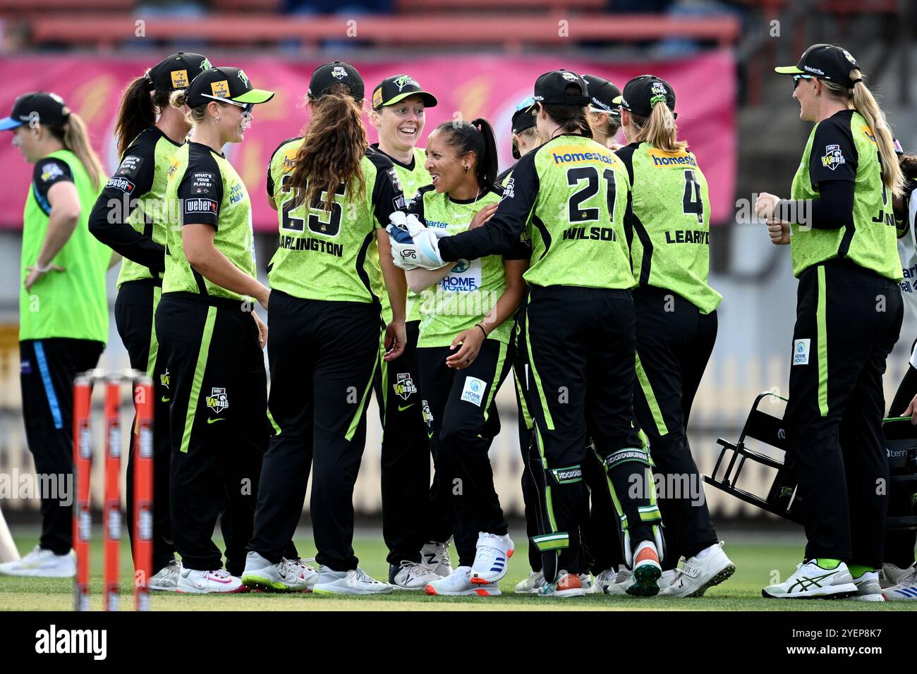 Sydney, Australia. 01st Nov, 2024. Shabnim Ismail of the Thunder ...