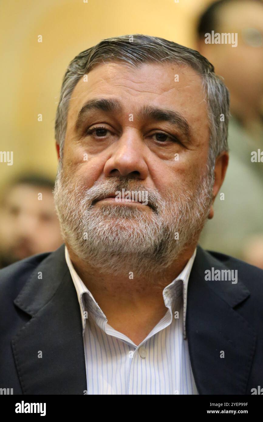 Tehran, Iran. 31st Oct, 2024. Iranian military officer HOSSEIN ASHTARI ...