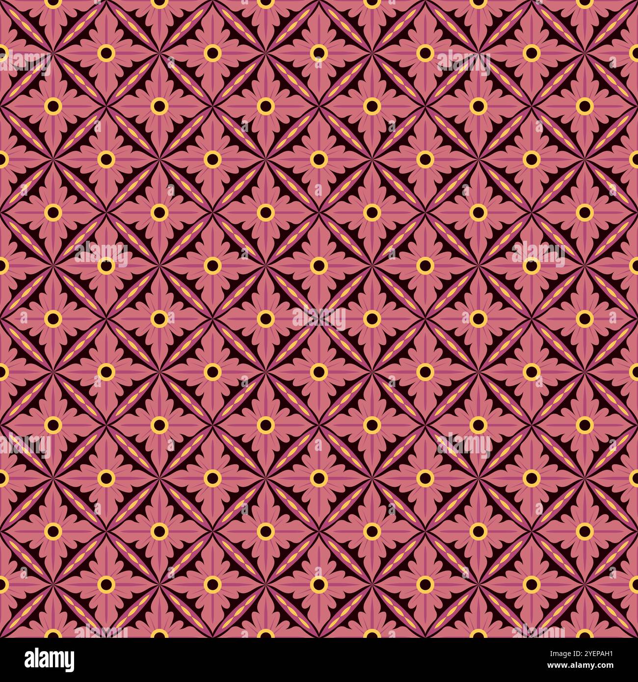 Moroccan tile. Mexican Spanish Talavera. Endless swatch with arabesque ...