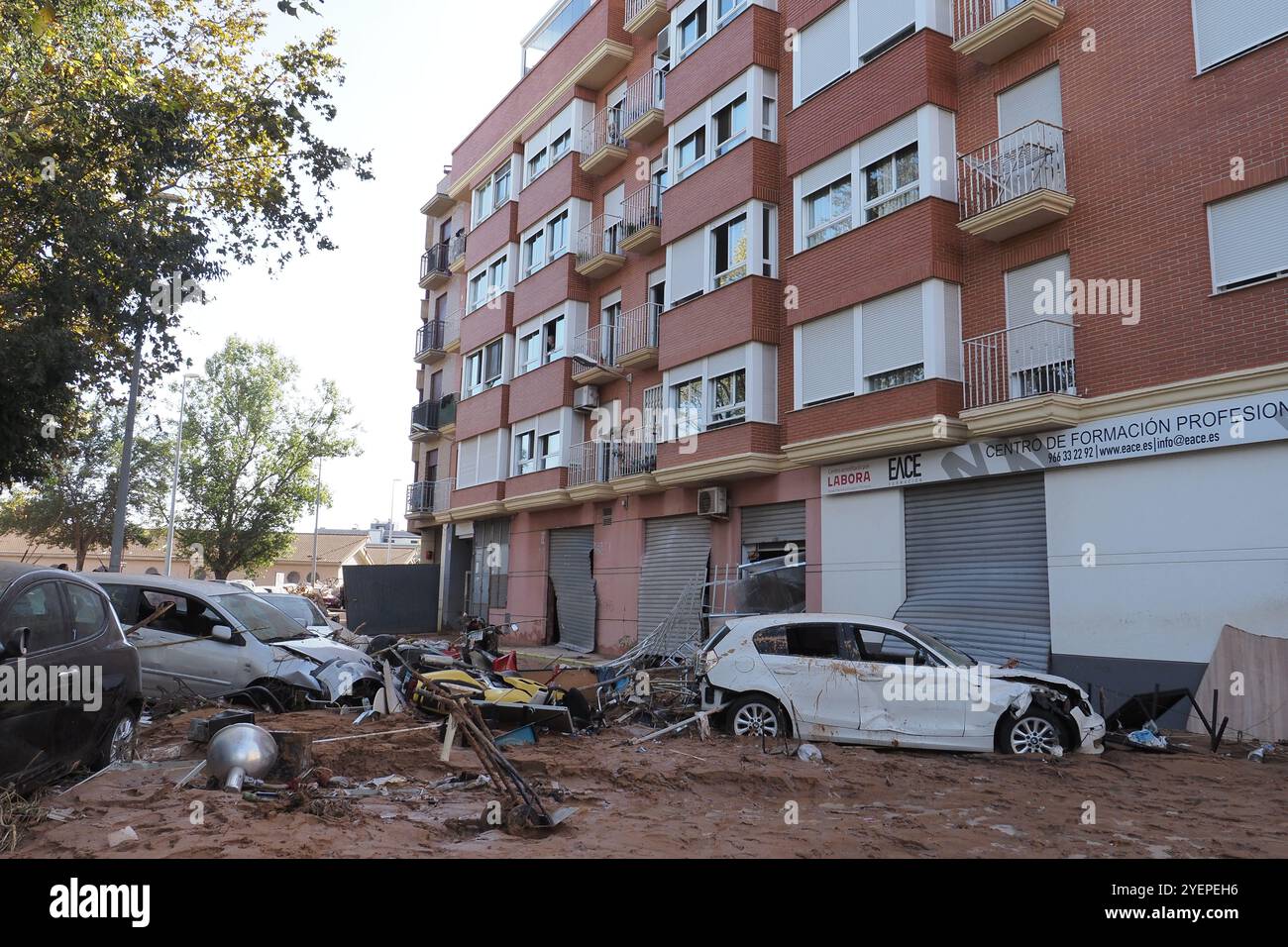 The aftermath of hurricane Dana in Valencia, Spain - Devastating flood ...