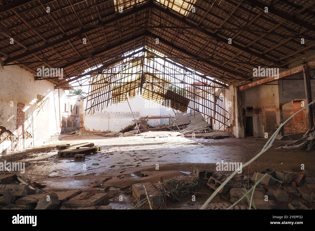 The aftermath of hurricane Dana in Valencia, Spain - Devastating ...