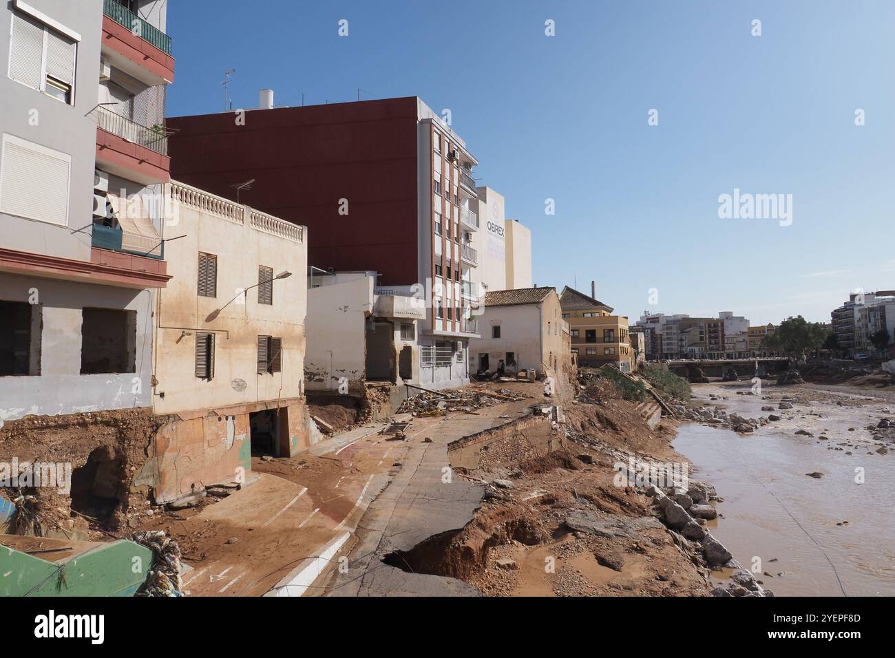 The aftermath of hurricane Dana in Valencia, Spain - Devastating flood ...