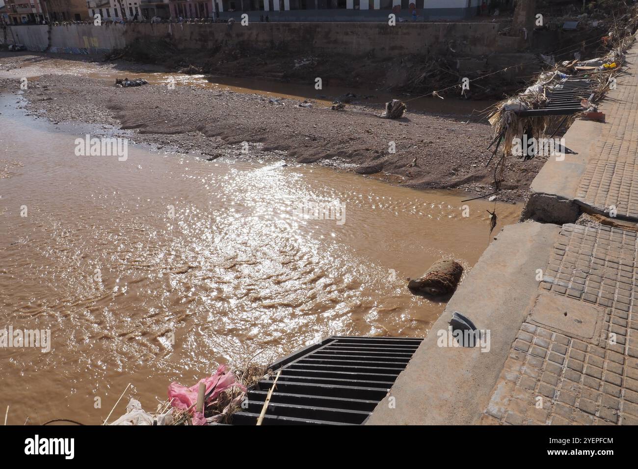 The aftermath of hurricane Dana in Valencia, Spain - Devastating flood ...