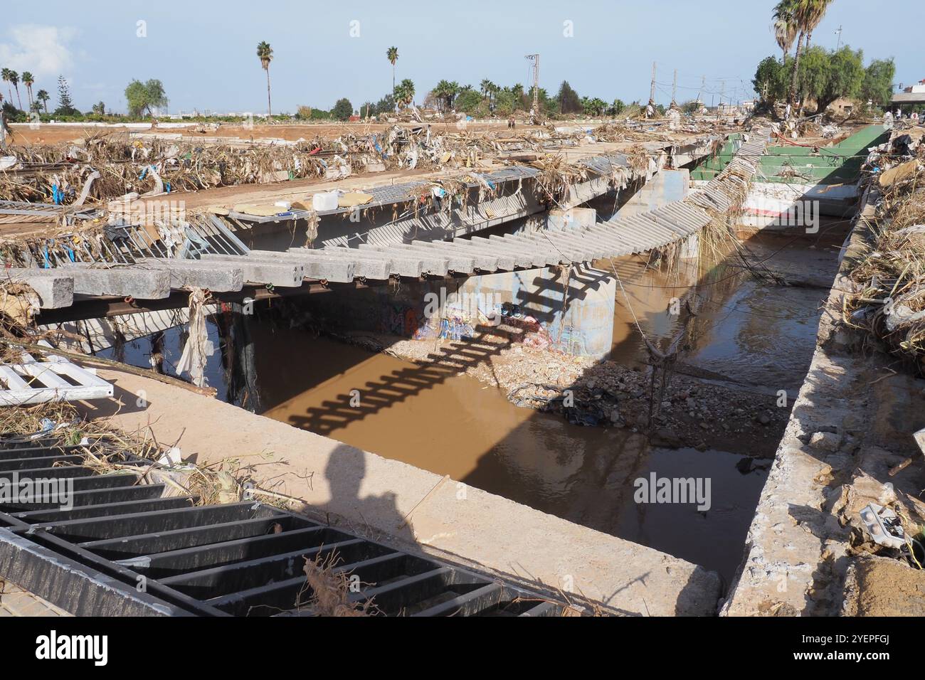 The aftermath of hurricane Dana in Valencia, Spain - Devastating flood ...