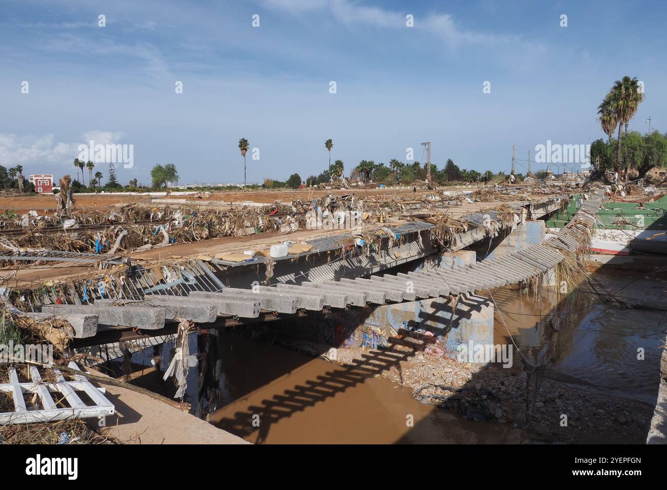 The aftermath of hurricane Dana in Valencia, Spain - Devastating flood ...