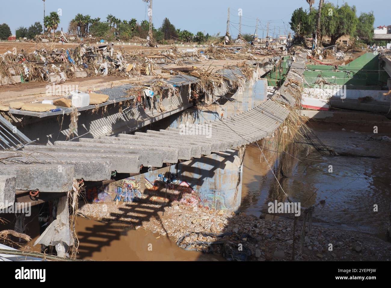 The aftermath of hurricane Dana in Valencia, Spain - Devastating flood ...