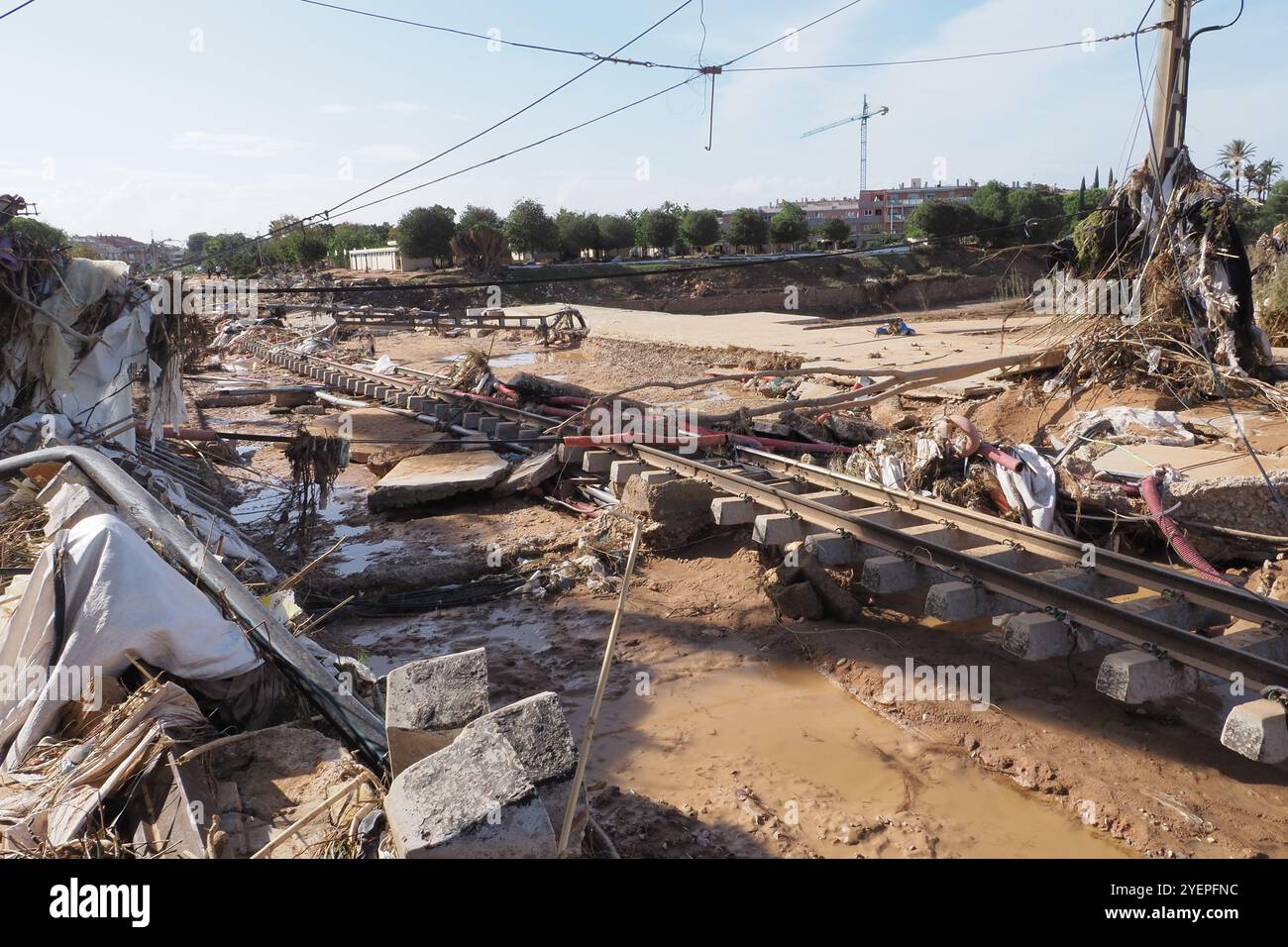 The aftermath of hurricane Dana in Valencia, Spain - Devastating flood ...