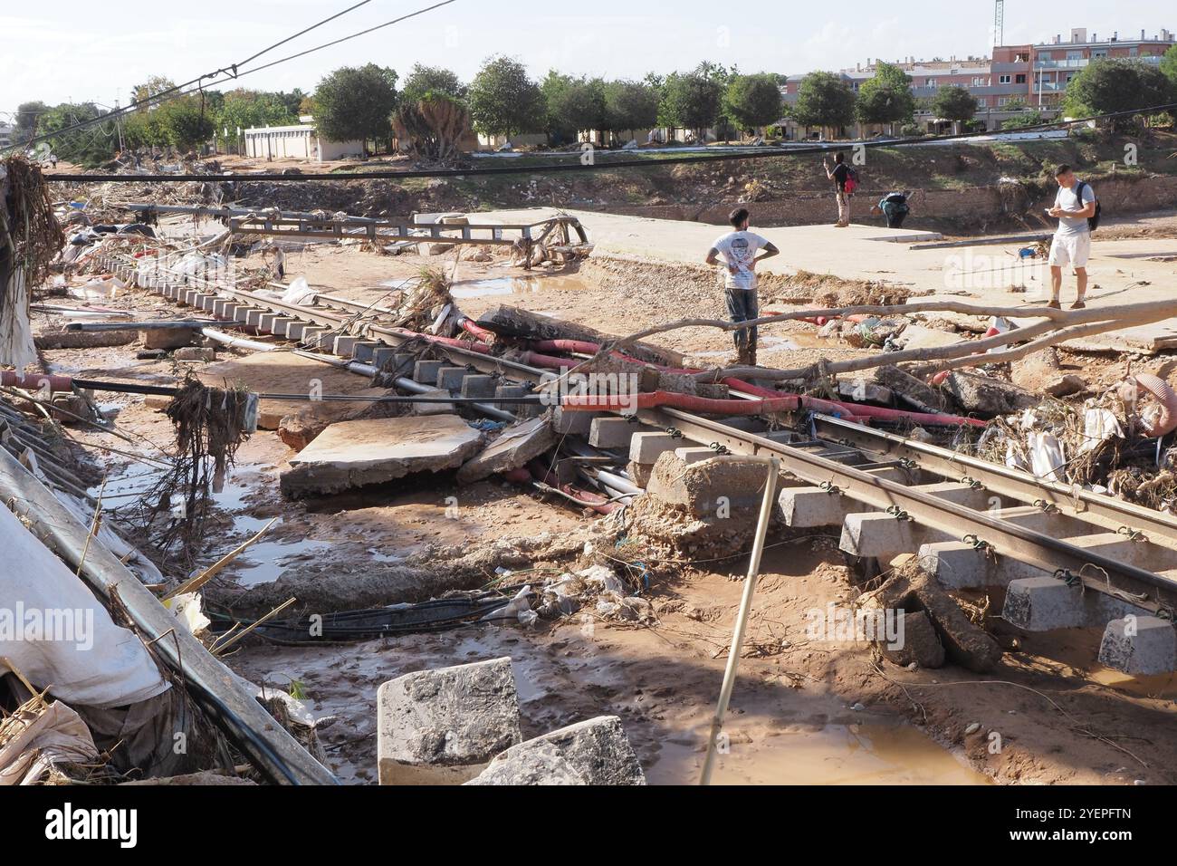 The aftermath of hurricane Dana in Valencia, Spain - Devastating flood ...