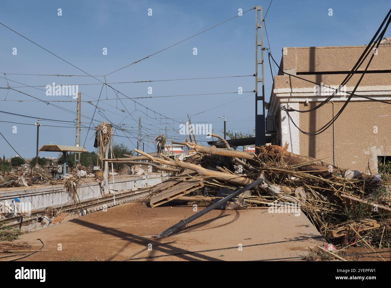The aftermath of hurricane Dana in Valencia, Spain - Devastating flood ...
