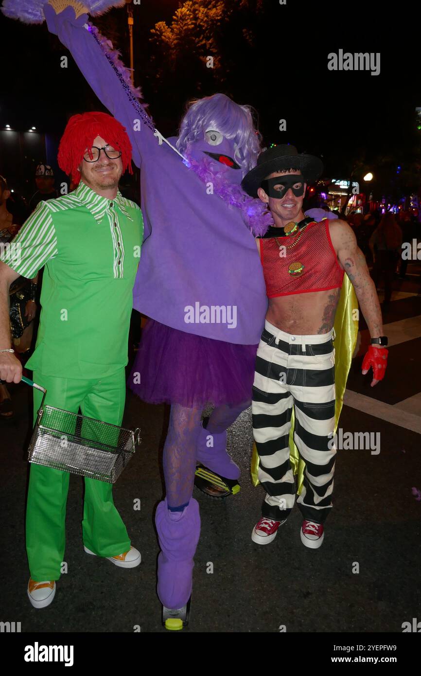 West Holllywood, California, USA 31st October 2024 MvDonalds Costumes ...