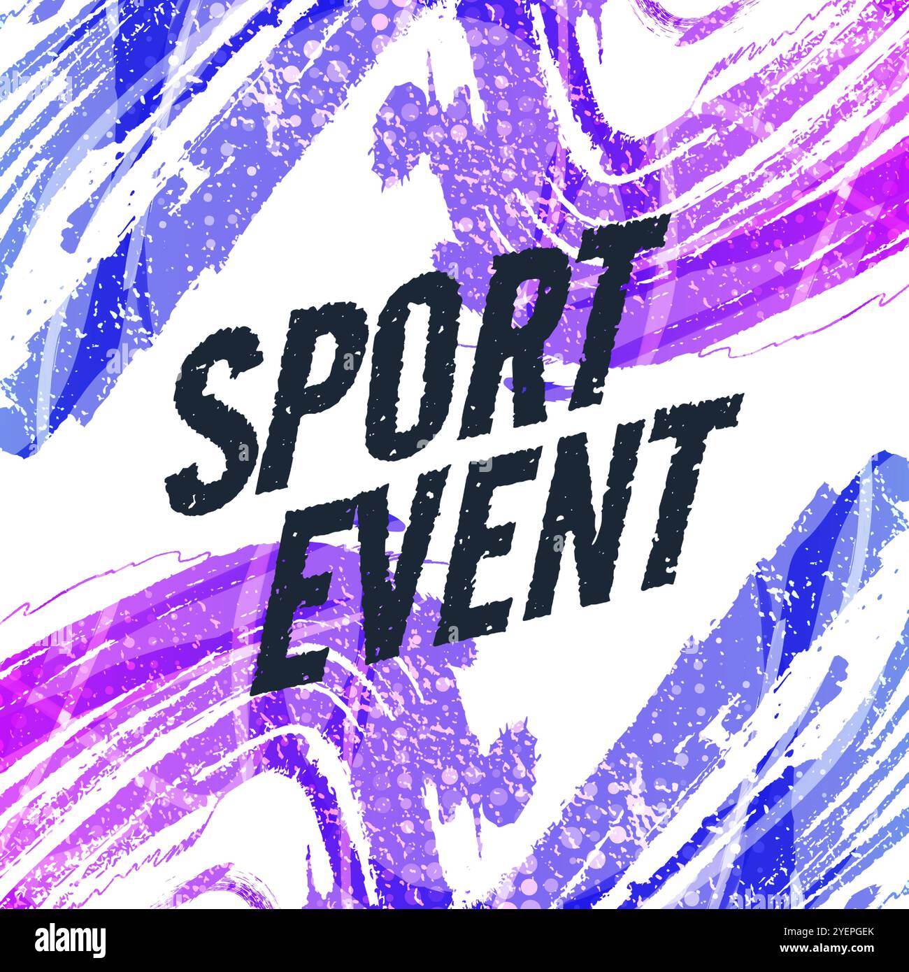 Abstract Sports Background with Blue and Purple Gradient Brush ...