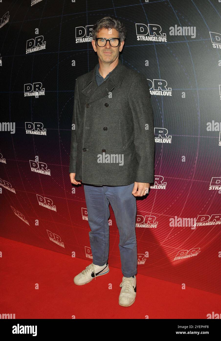 Dan Renton Skinner at the "Dr Strangelove" play press night, Noel ...