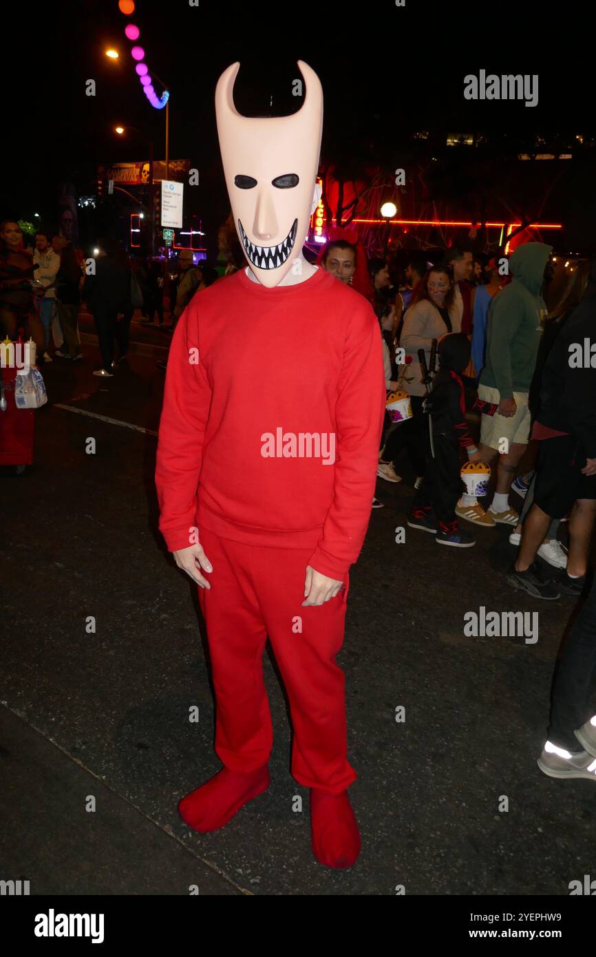 West Holllywood, California, USA 31st October 2024 Lock Costume from ...