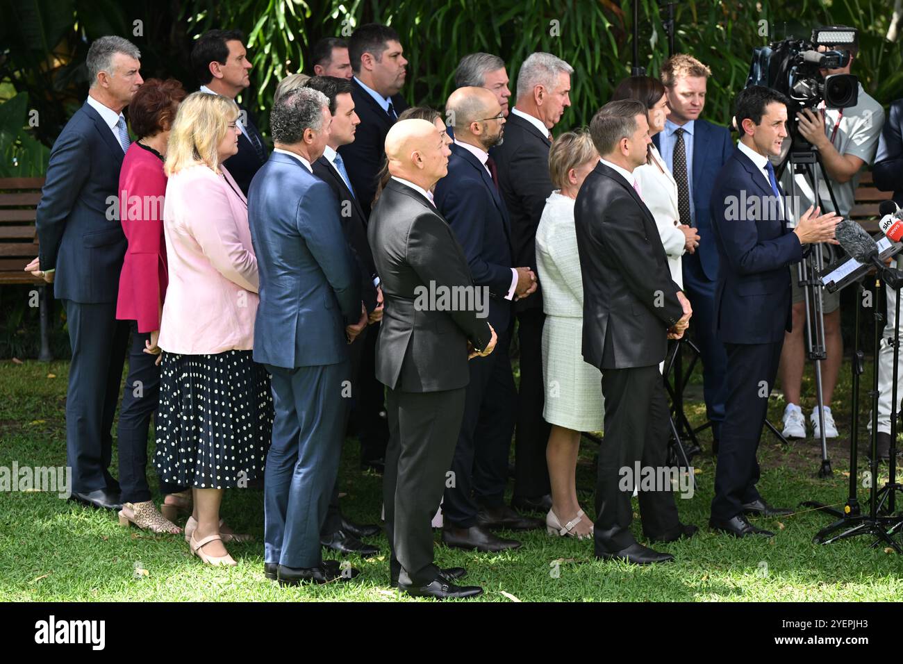Brisbane, Australia. 01st Nov, 2024. Queensland Premier David ...