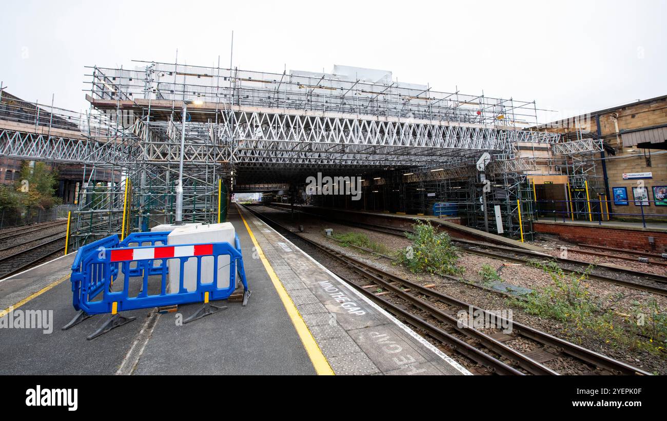 Modernisation and refurbishment work at Huddersfield railway station ...