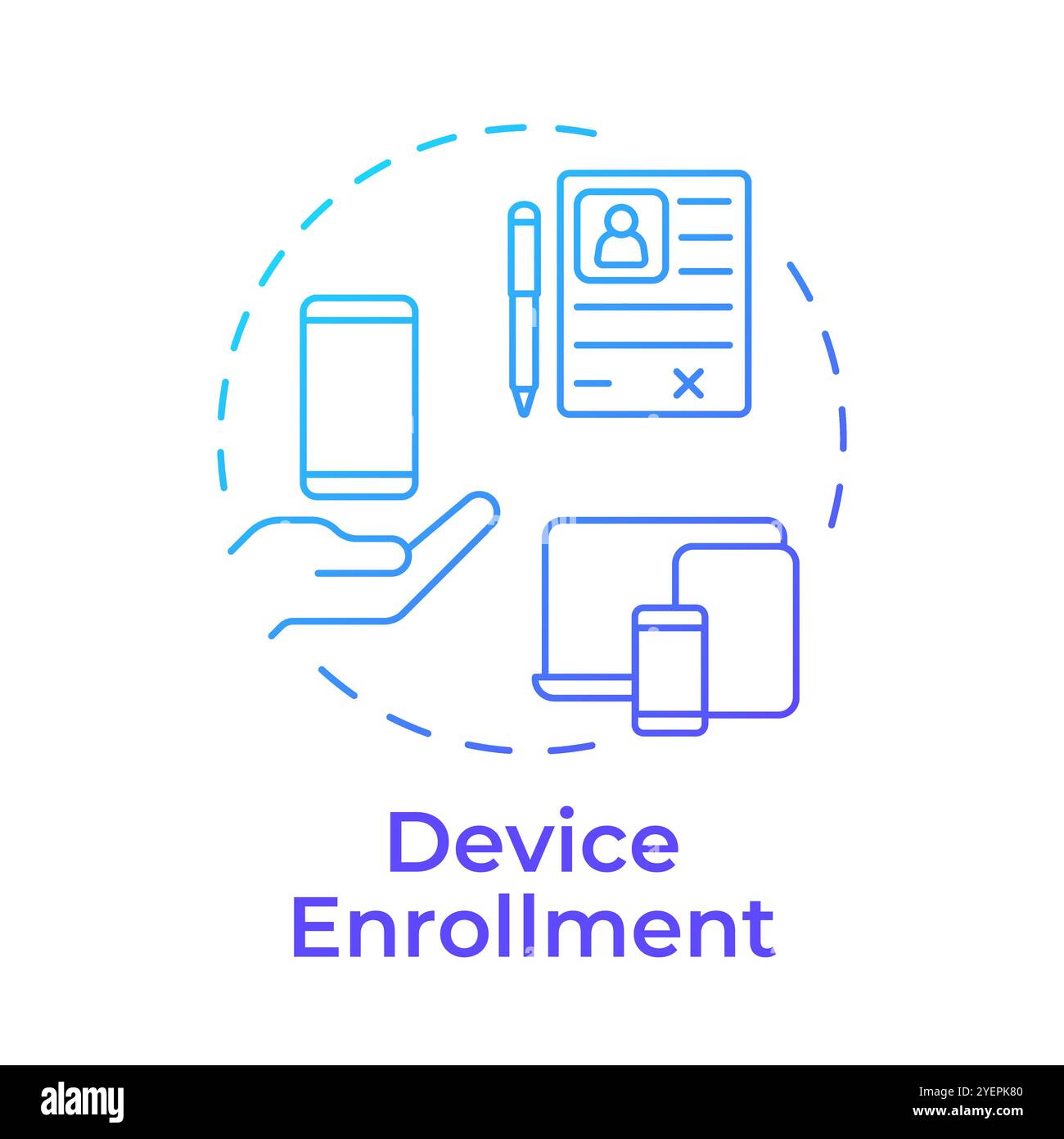 Enrollment image Stock Vector Images - Alamy