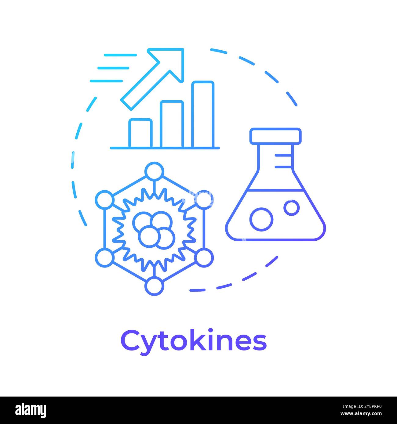 Cytokine therapy Stock Vector Images - Alamy