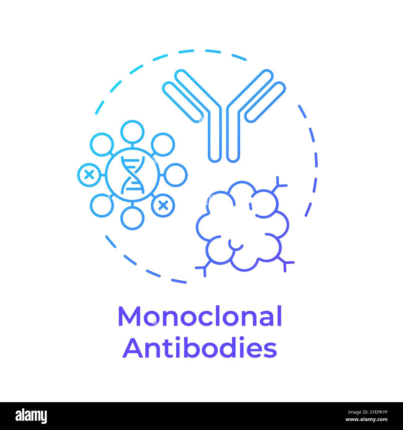 Monoclonal antibody cancer Cut Out Stock Images & Pictures - Alamy