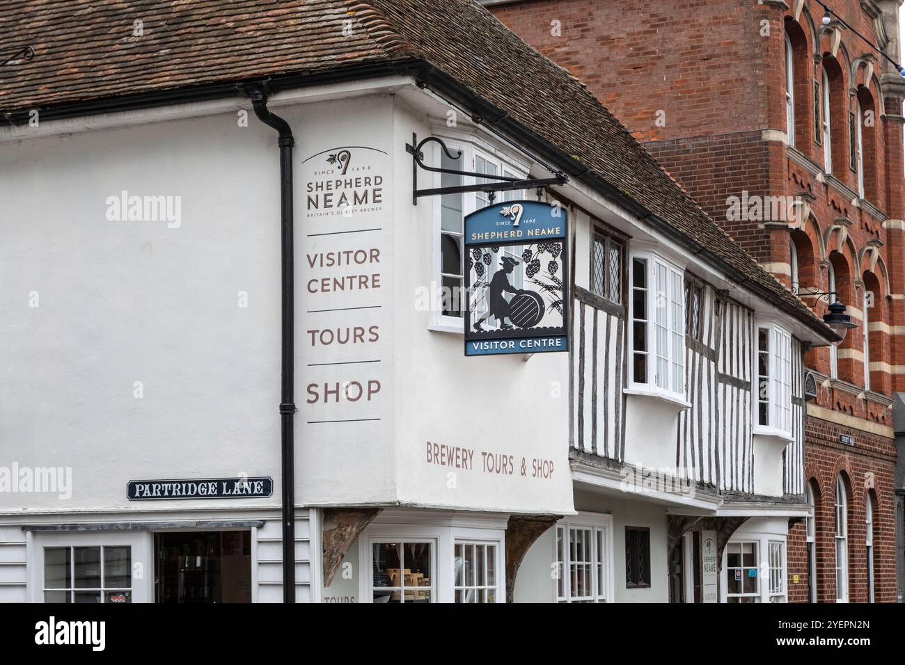 The Shepherd Neame visitor centre on Court Street and Partridge Lane in ...