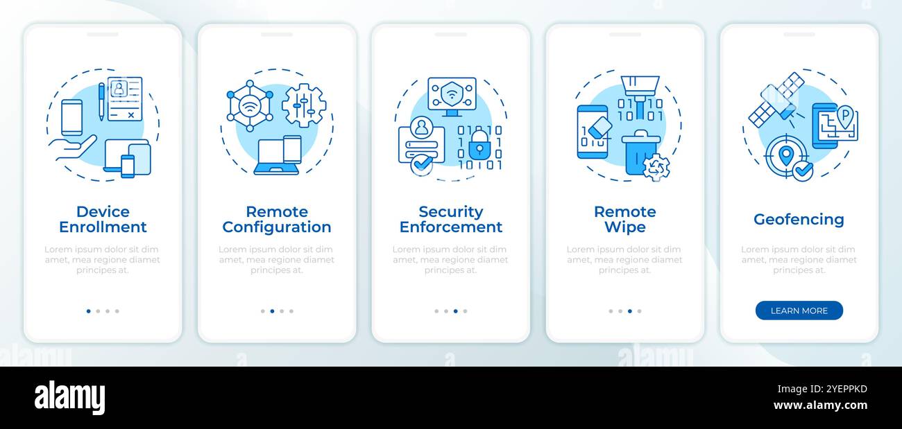Geofencing text Stock Vector Images - Alamy