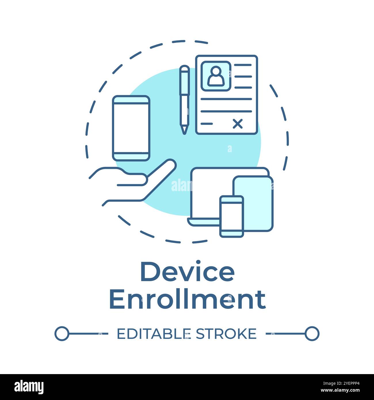 Enrollment background Stock Vector Images - Alamy