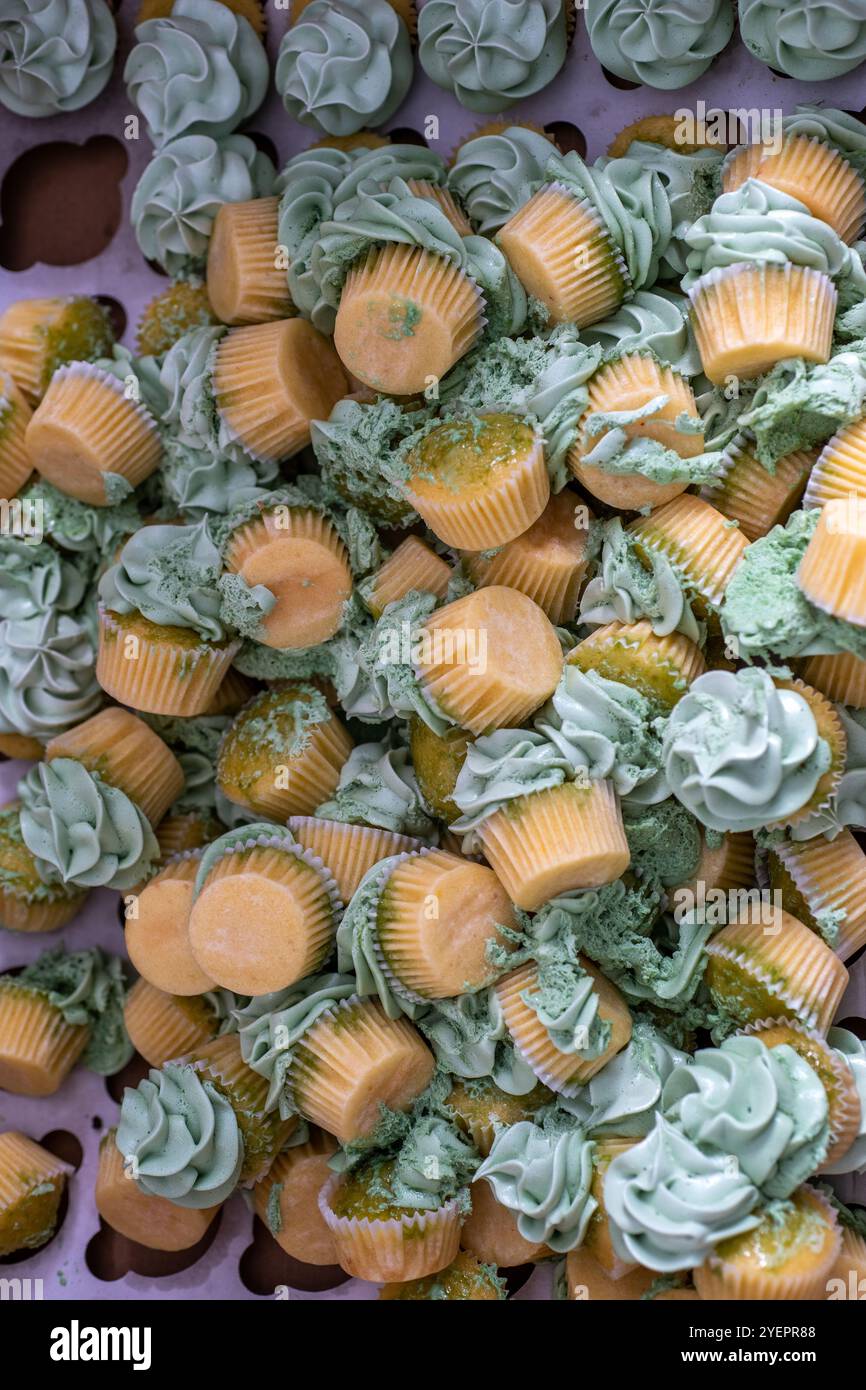 Destroyed cake hi-res stock photography and images - Alamy