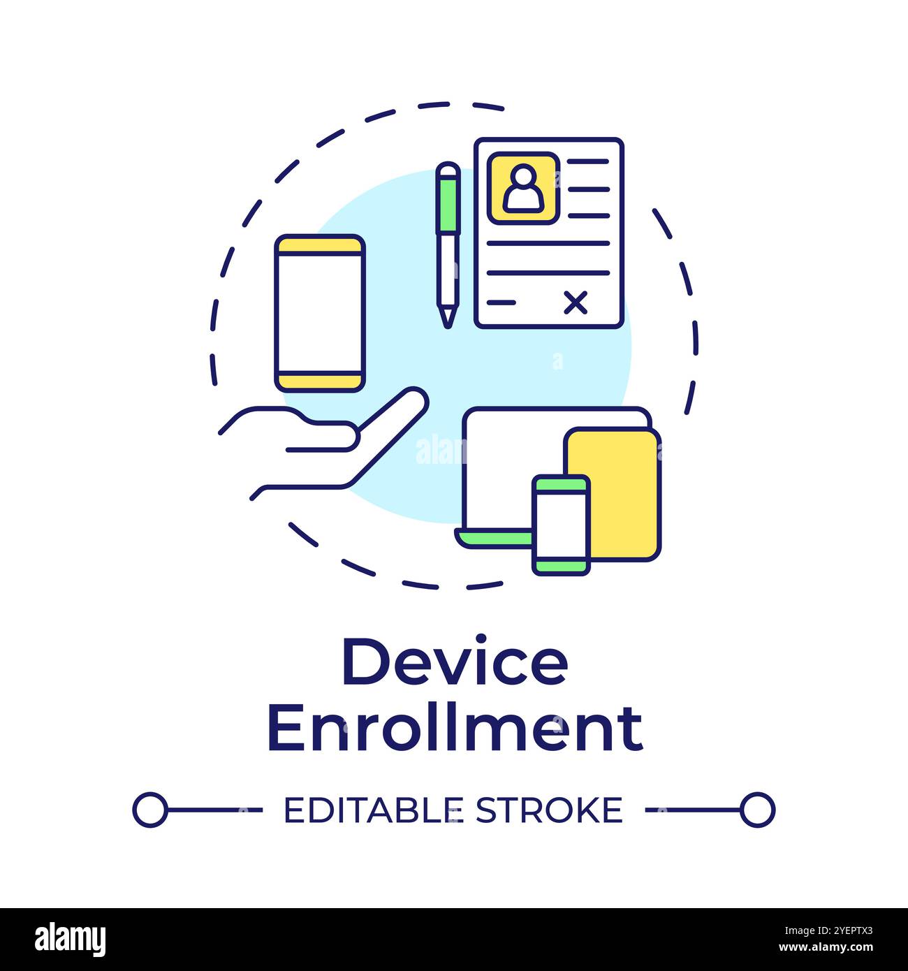 Enrollment image Stock Vector Images - Alamy
