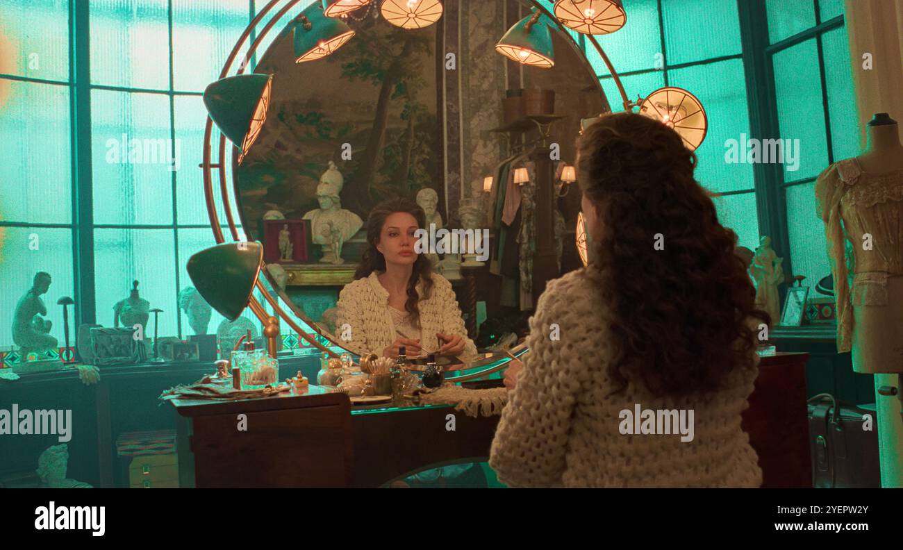 ANGELINA JOLIE in MARIA (2024), directed by PABLO LARRAIN. Credit ...